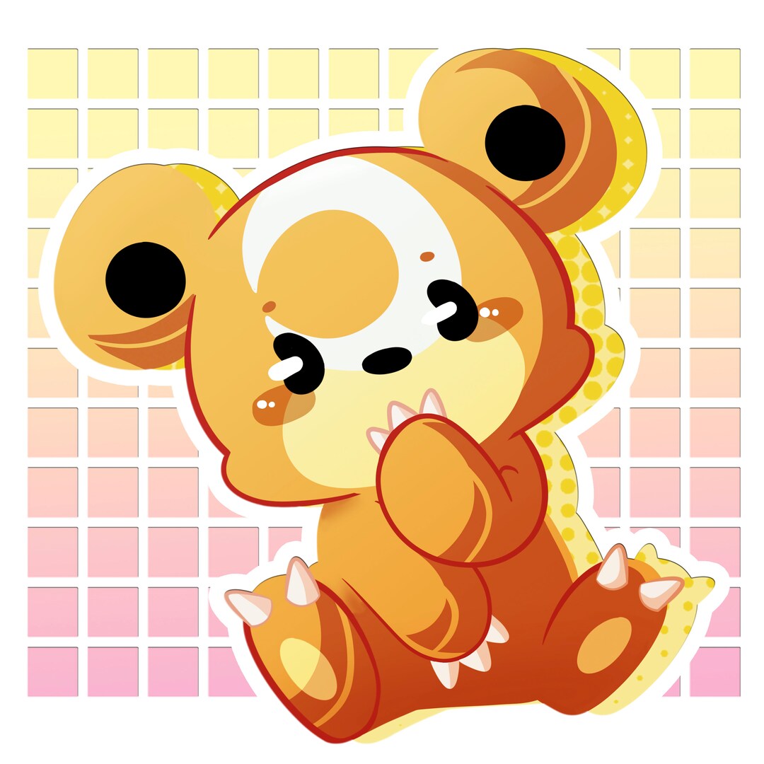 216 Teddiursa: Sticker - Etsy