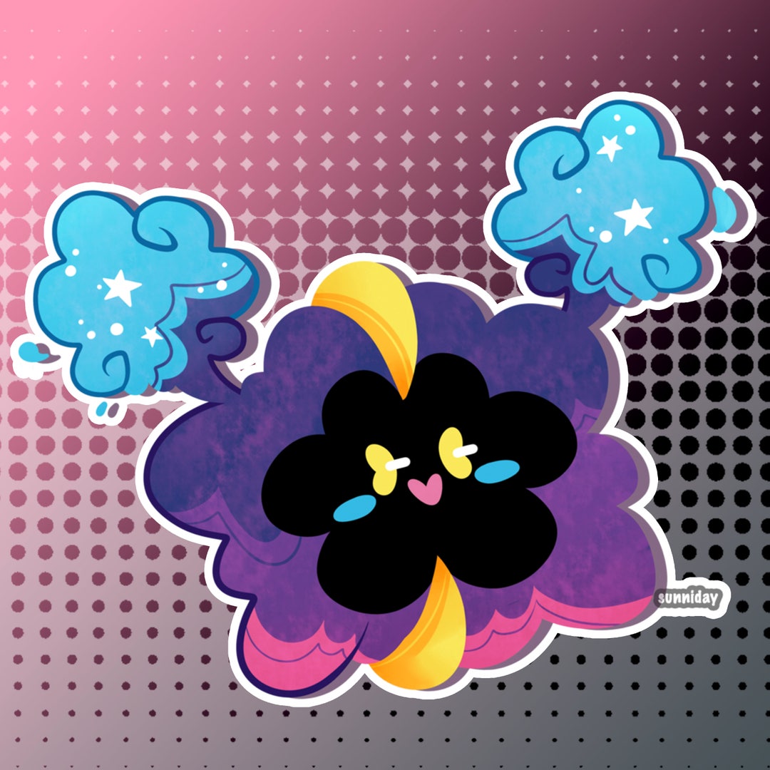 789 Cosmog: Sticker/magnet - Etsy