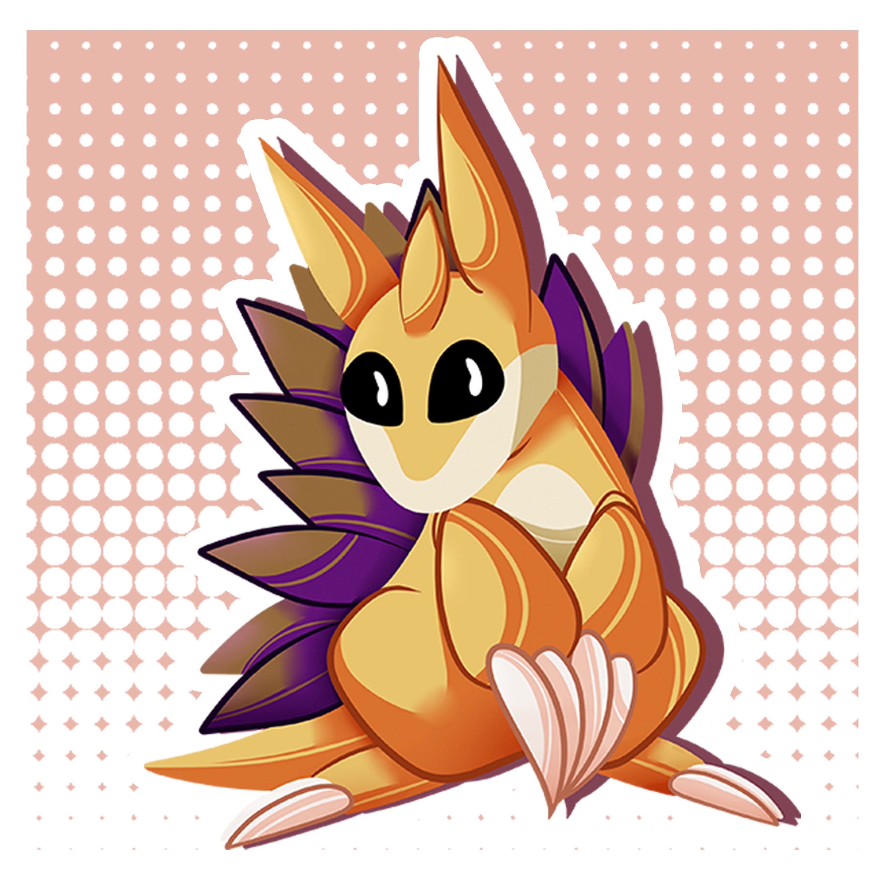 027-028 Sandshrew-sandslash: Sticker/magnet | Etsy