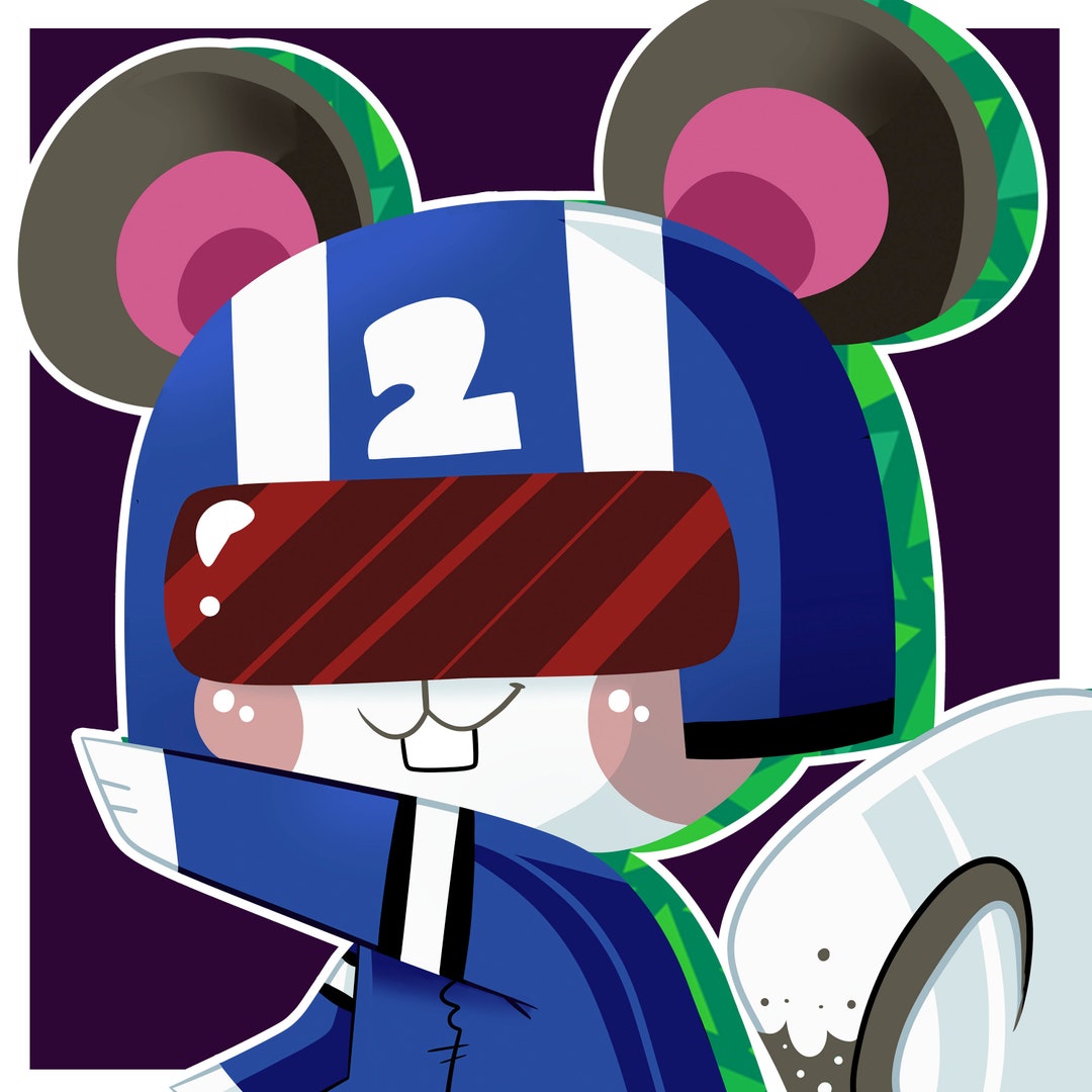 Animal Crossing Agent S: Sticker/magnet - Etsy