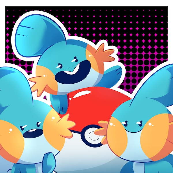 Mudkip Sticker - Etsy