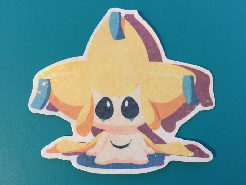 385 Jirachi: sticker/magnet | Etsy