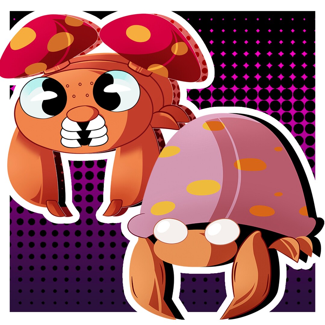 046-047 Paras/parasect: Stickermagnet - Etsy