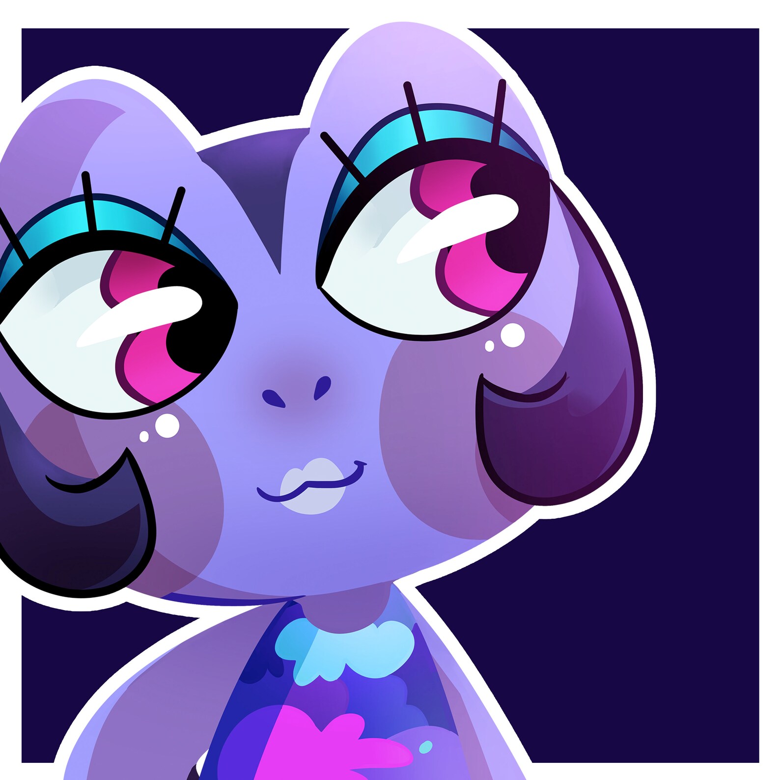 Animal Crossing Diva: Sticker/magnet - Etsy