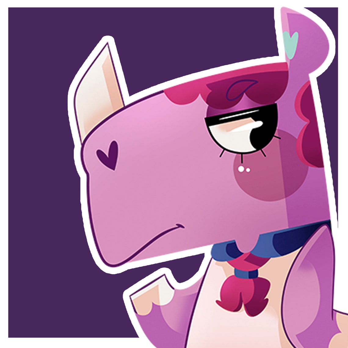 Animal Crossing Renee: Sticker/magnet - Etsy