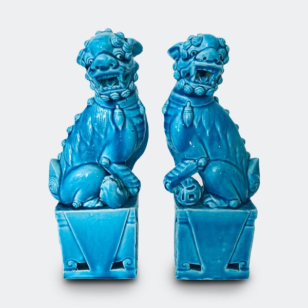 Large Foo Dogs Statue - Etsy