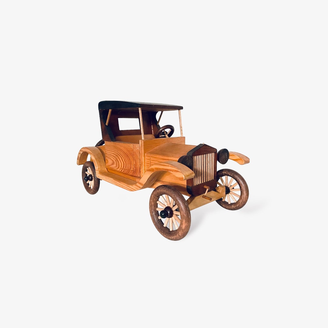 Large Vintage Oldtimer Model (ford?) 2 - Etsy