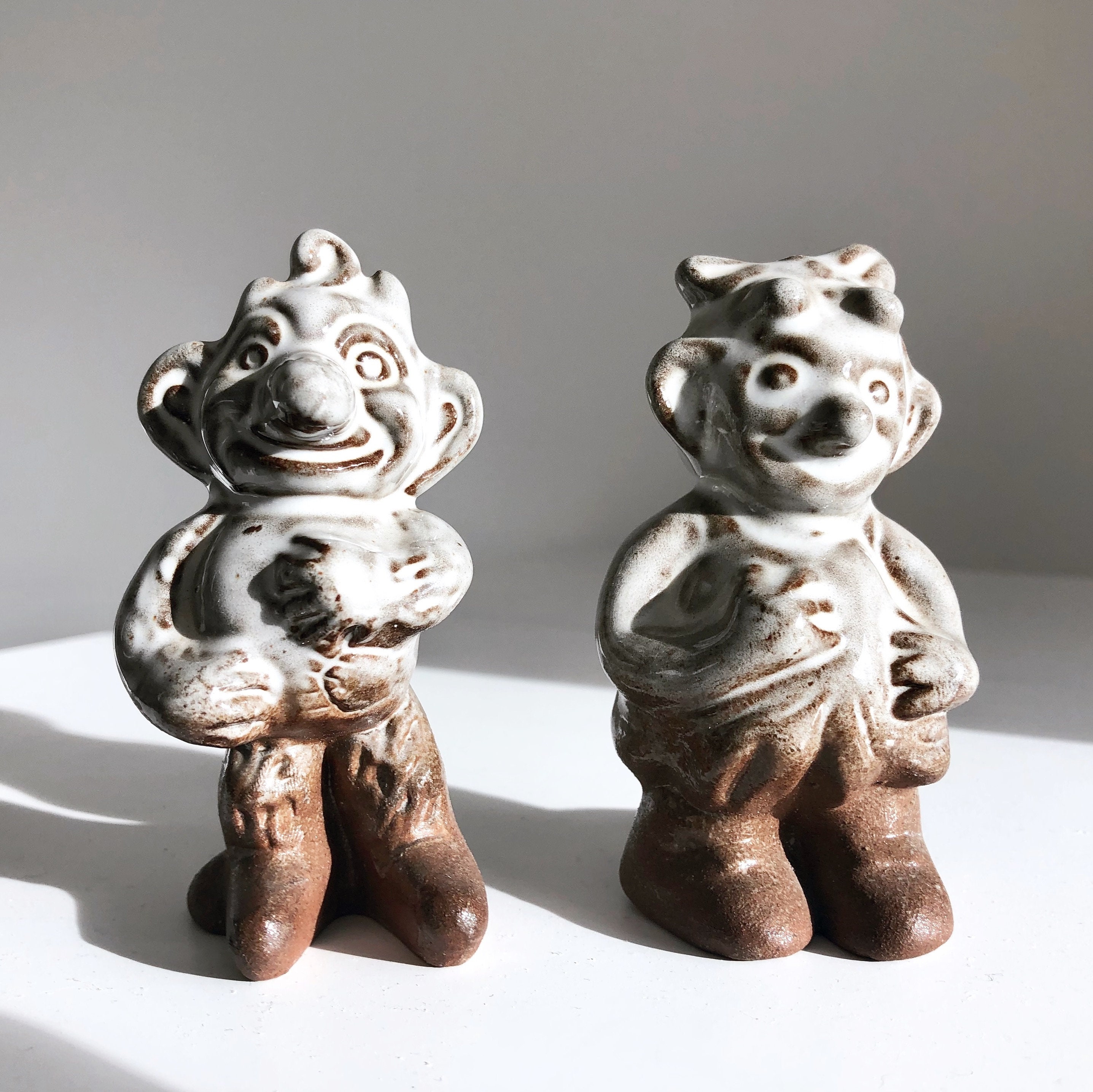 Michael Andersen Bornholm 70s Ceramic Troll Pair Denmark - Etsy UK