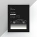 Ferrari 512 TR Testarossa Blackprintable Poster, Racing Art Home Decor ...
