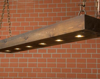 Reclaimed Wood Light | Etsy