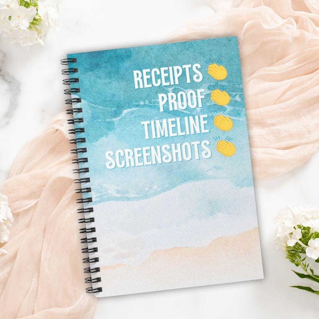 Receipts Proof Timeline Screenshots Beach - Housewives Gift - Salt Lake ...