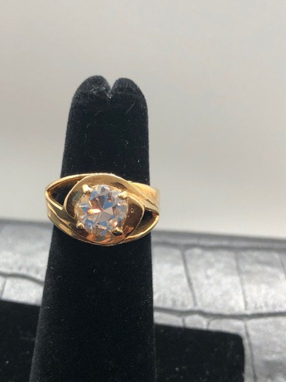 18k gold electroplate - Gem