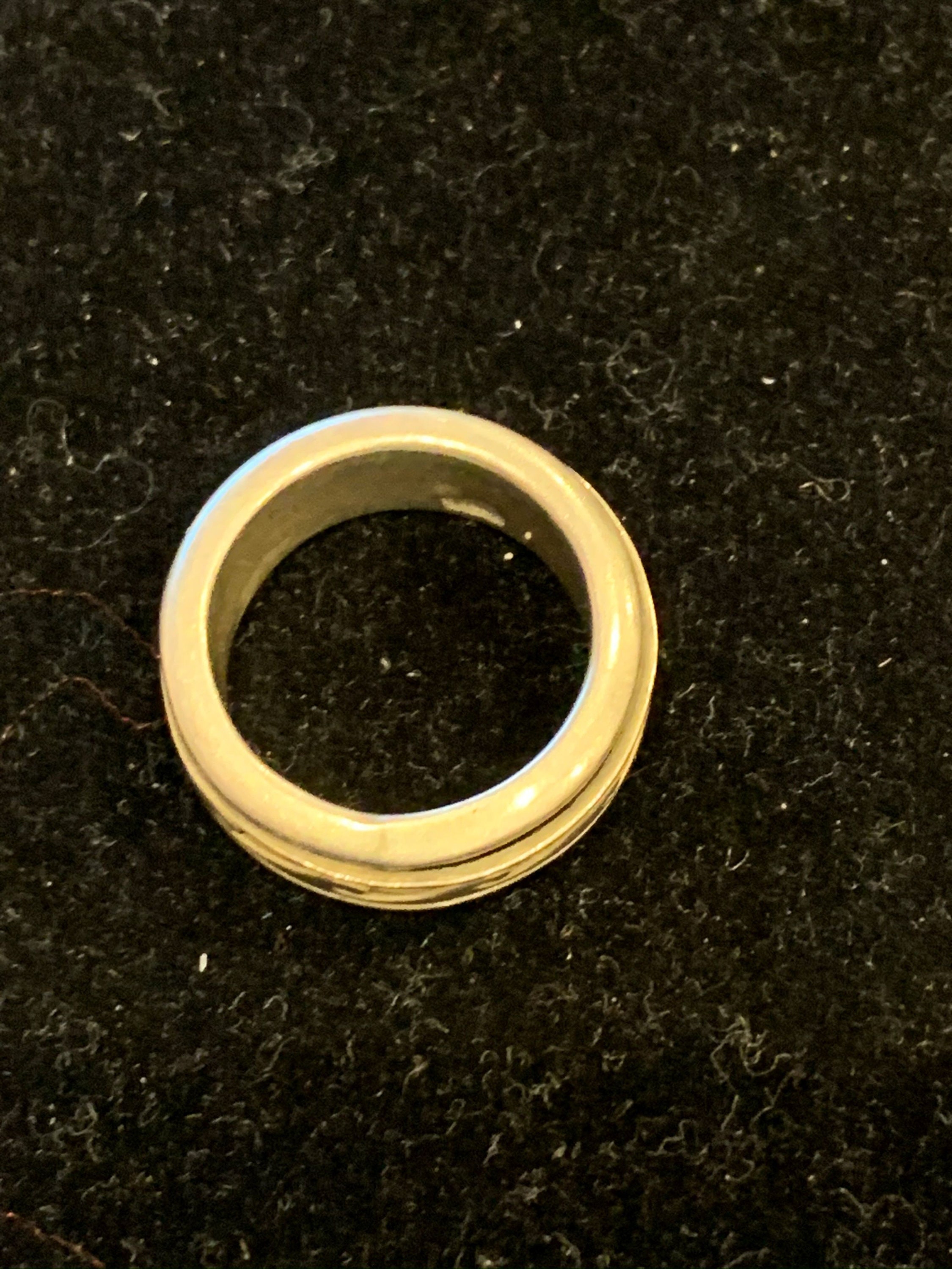 Sterling Silver Wave Design Swing Ring - Etsy