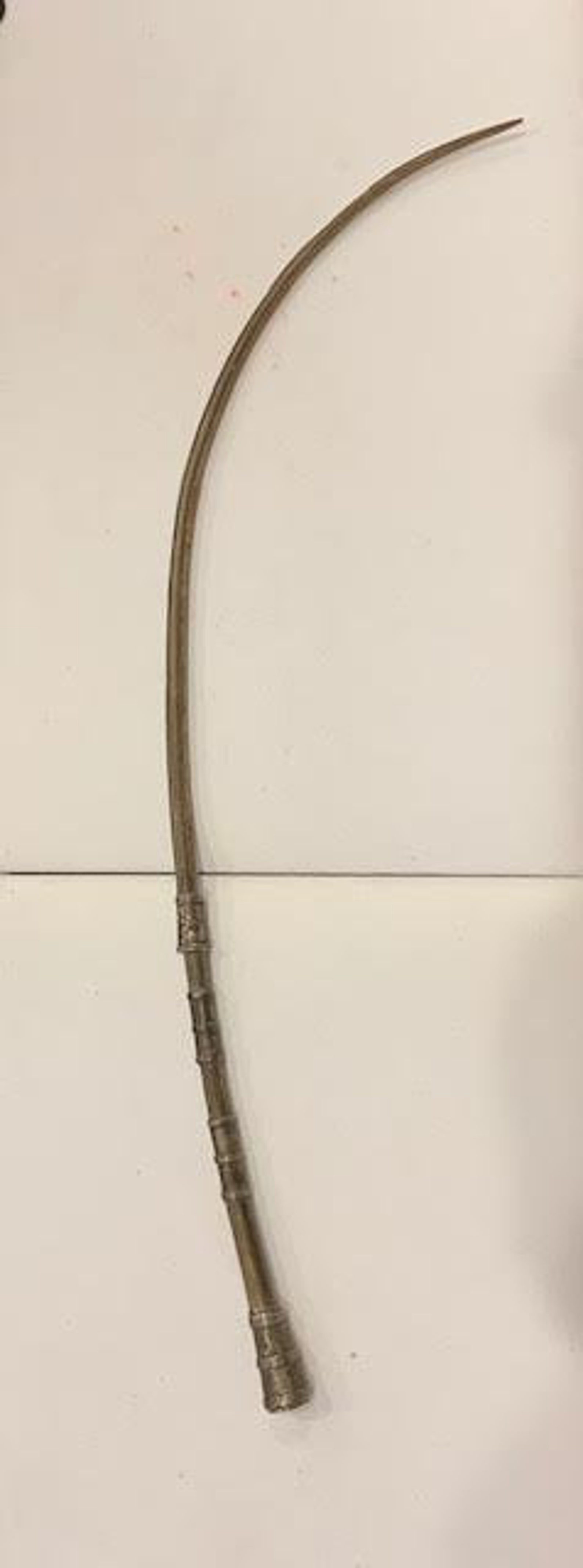 Curved Stick With Decorated Handle - Etsy