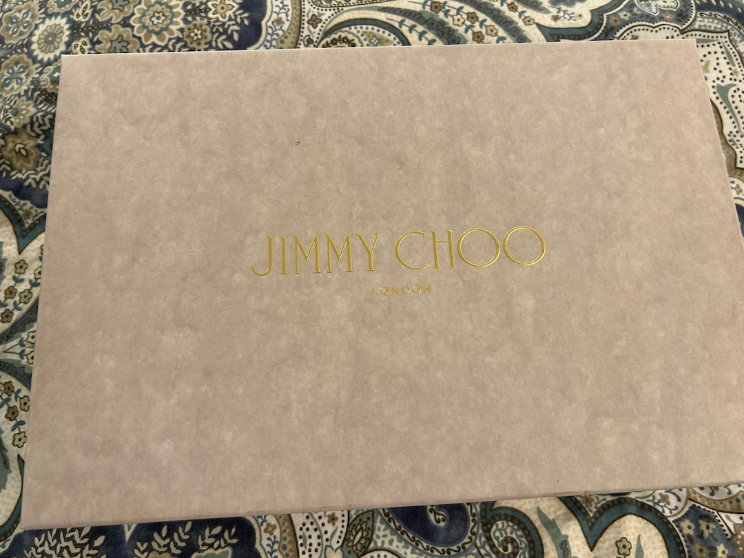 Authentic Jimmy Choo Shoe Box - Etsy