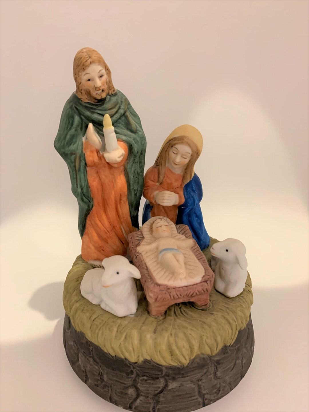 Nativity Scene Music Box - Etsy