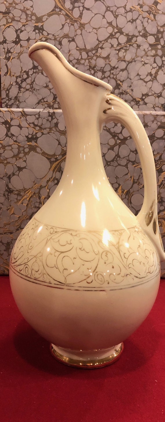 Russian Ceramic Pitcher - Etsy