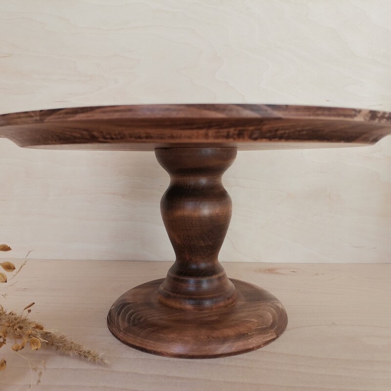 Rustic Cake Stand - Etsy