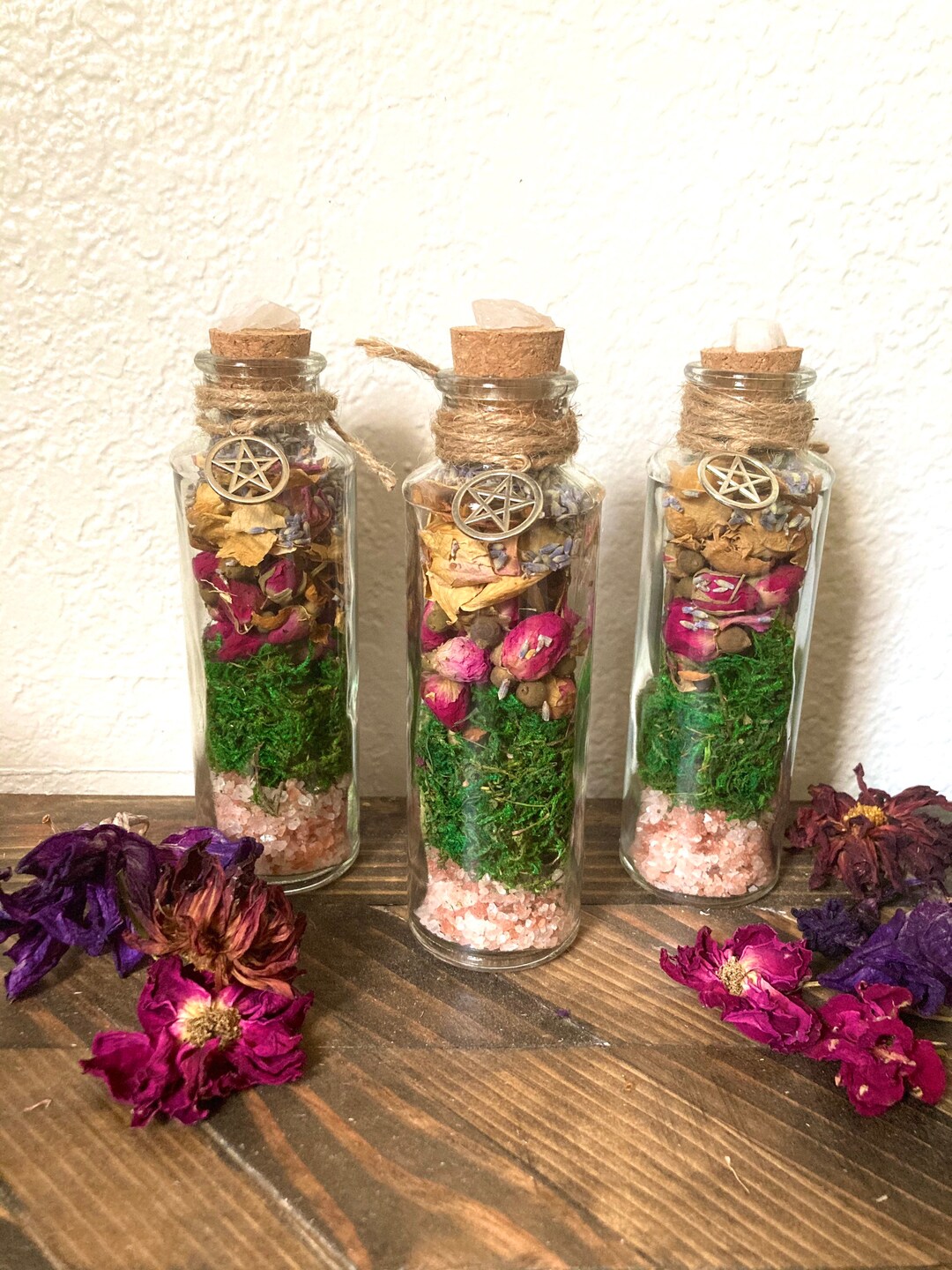 House Blessing Jar * Happy Home Protection Bottles * Altar ...