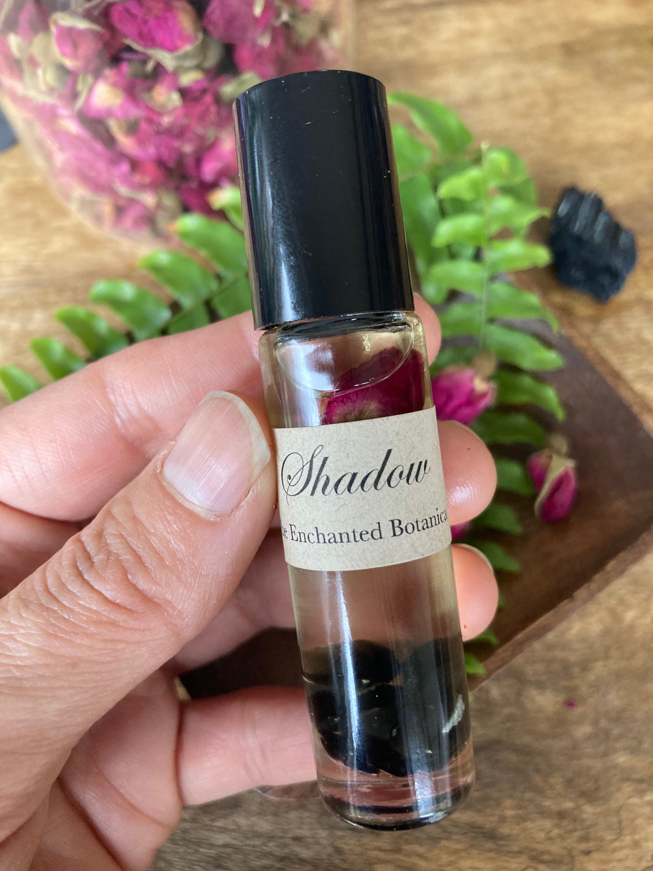 Shadow Oil Shadow Work Essential Oil Perfume Crystal | Etsy