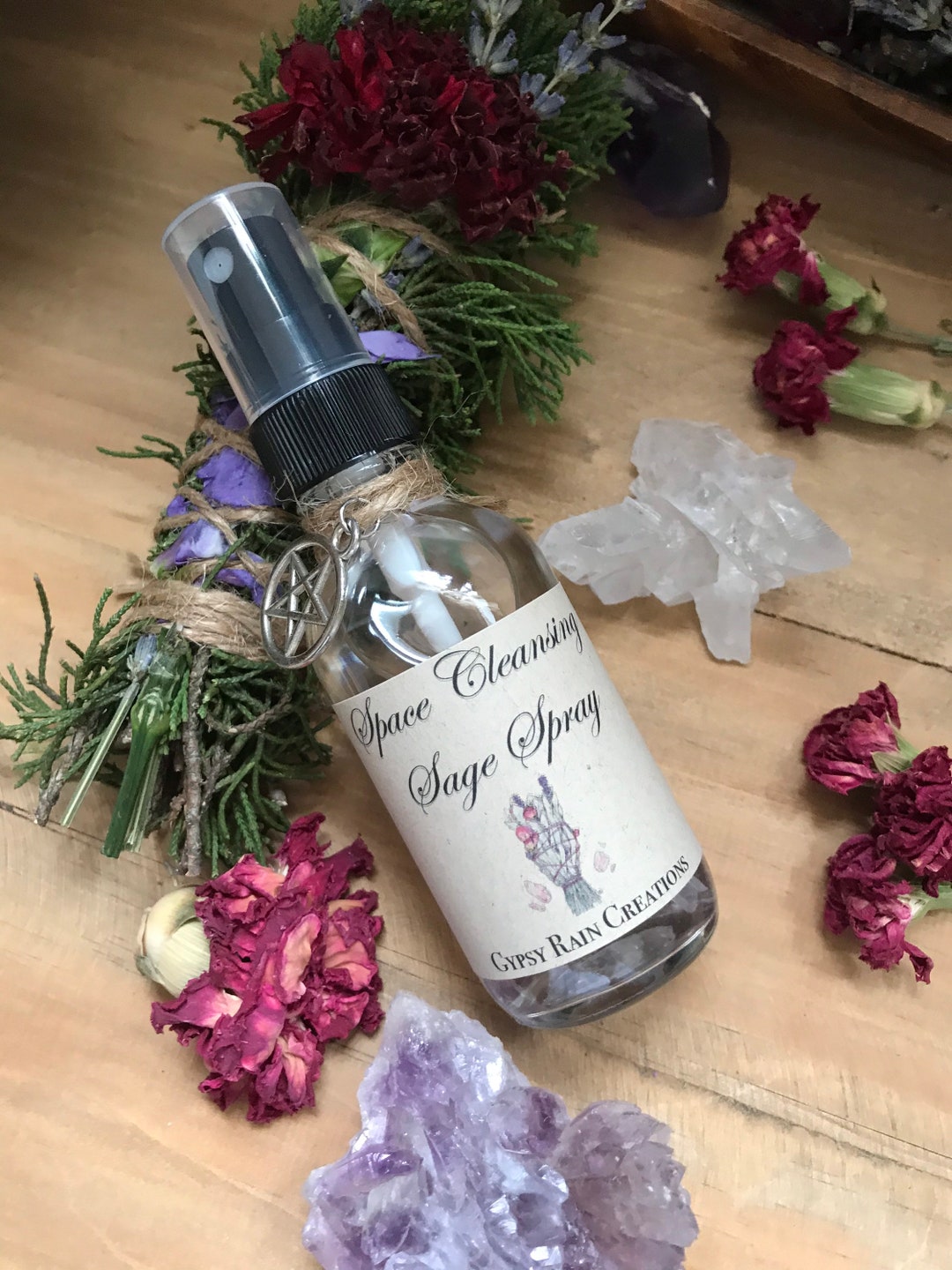 Space Cleansing Sage Spray * Spiritual * Smudging * Oils * Meditation ...