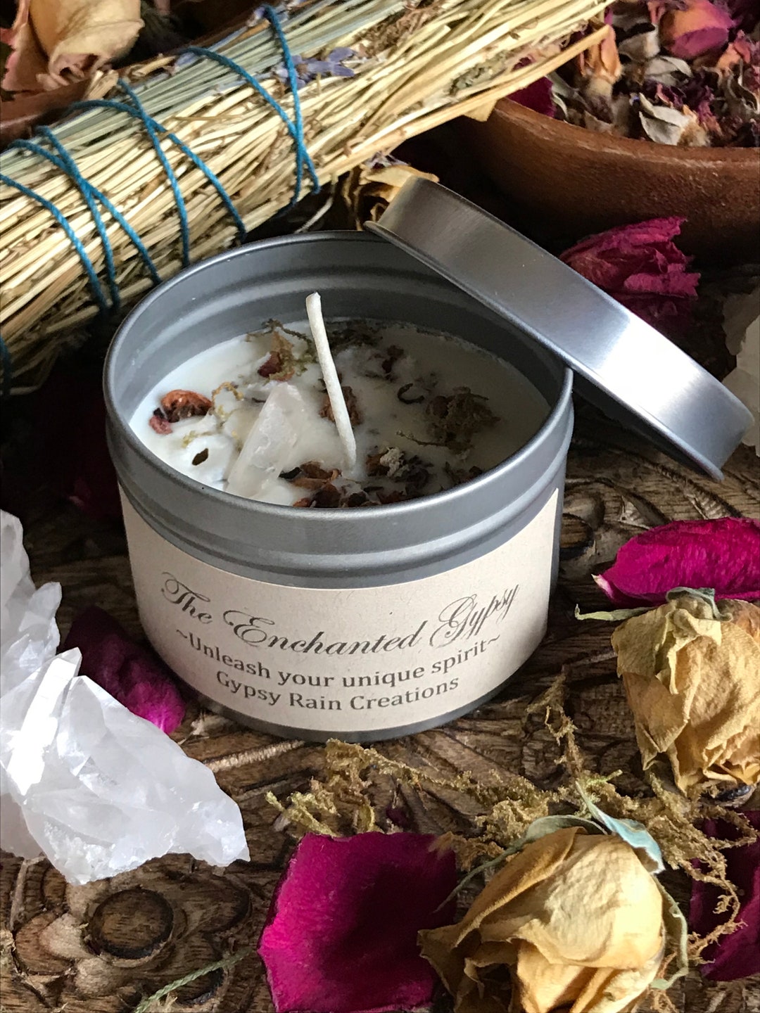 Enchanted Gypsy Candle Free Spirit Bohemian Birthday Gift Christmas ...