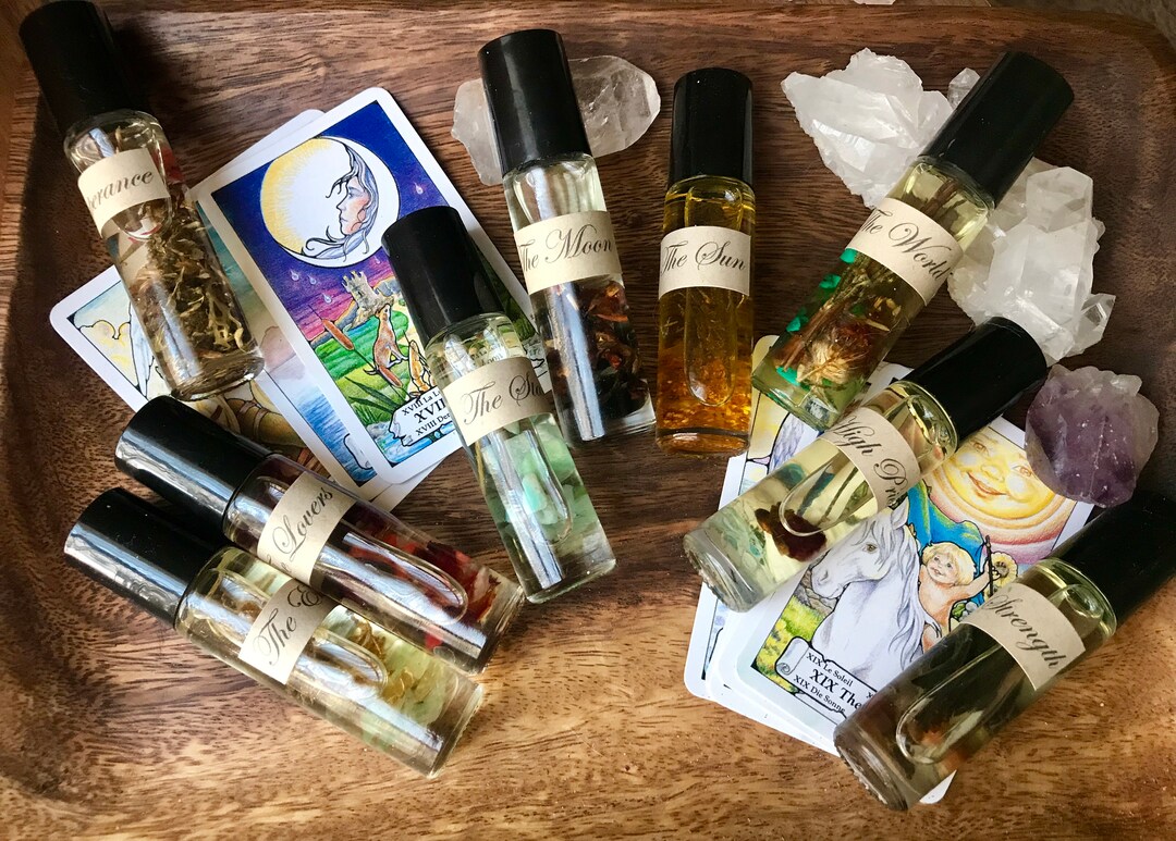 Tarot Card Essential Oil Perfumes * Aromatherapy * Tarot * Archetypes ...