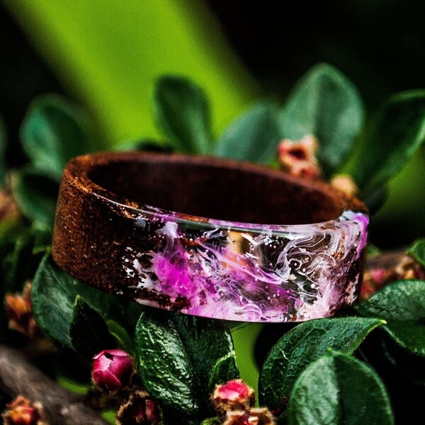 Pink Resin Art - Etsy