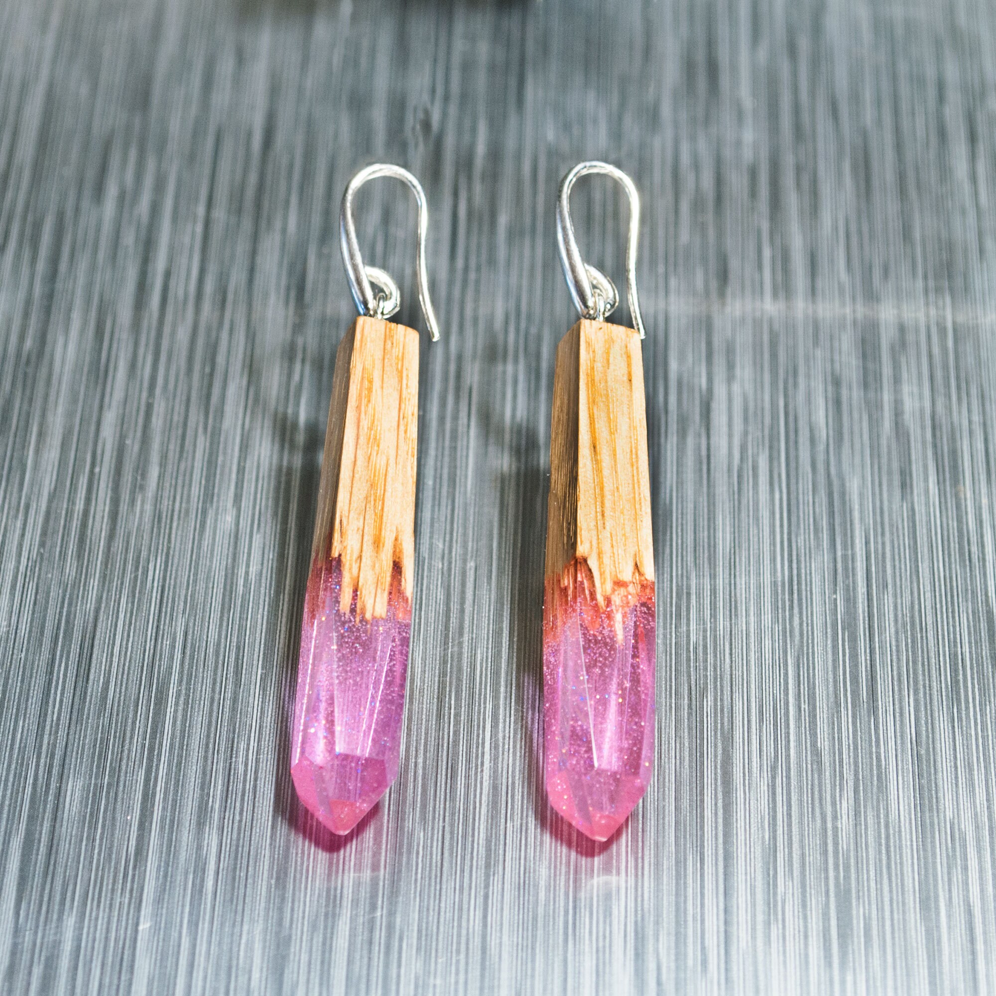Hot Pink Earrings - Etsy