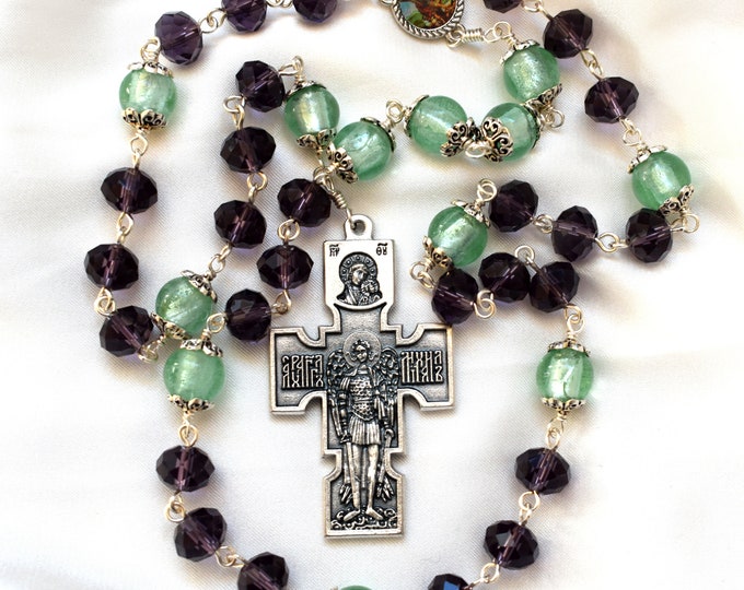 Saint Michael Chaplet, Angelic Crown, 9 Choirs of Angels, Archangel Michael, St Michael Rosary ...