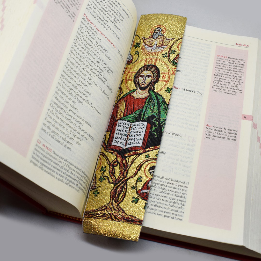 Tree of Life Fabric Bookmark: Byzantine Christian Art - Etsy