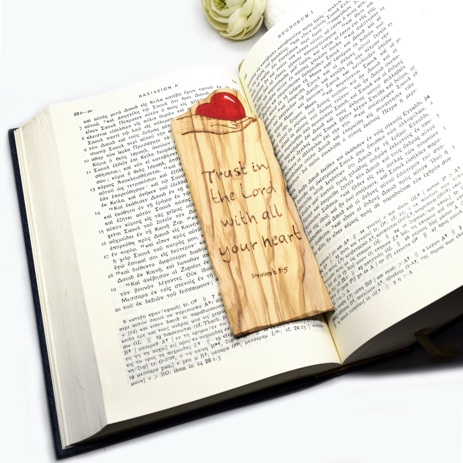 Bible Quote Bookmark Trust in the Lord With All Your Heart - Etsy Canada