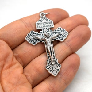 Pardon Crucifix, Jesus Cross, Indulgence Crucifix, Made in Italy Double ...