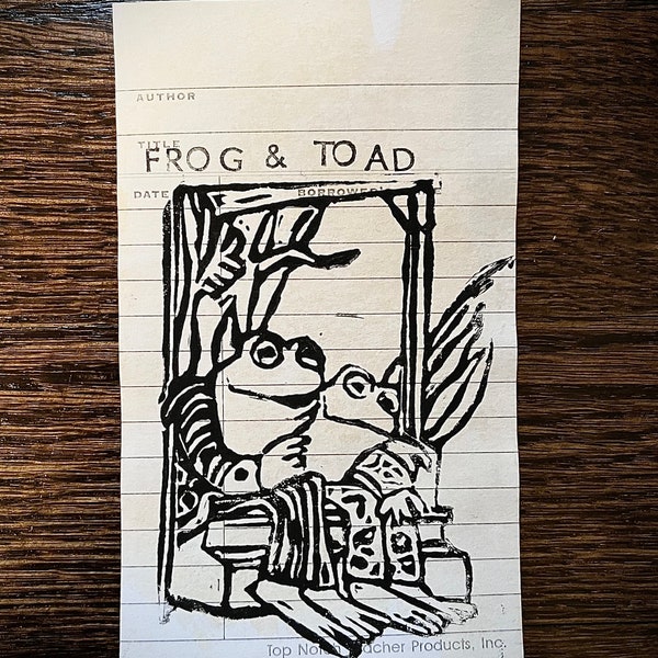 Frog and Toad Are Friends Wall Art - Etsy