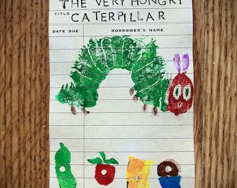 The Very Hungry Caterpillar Story Map - Etsy