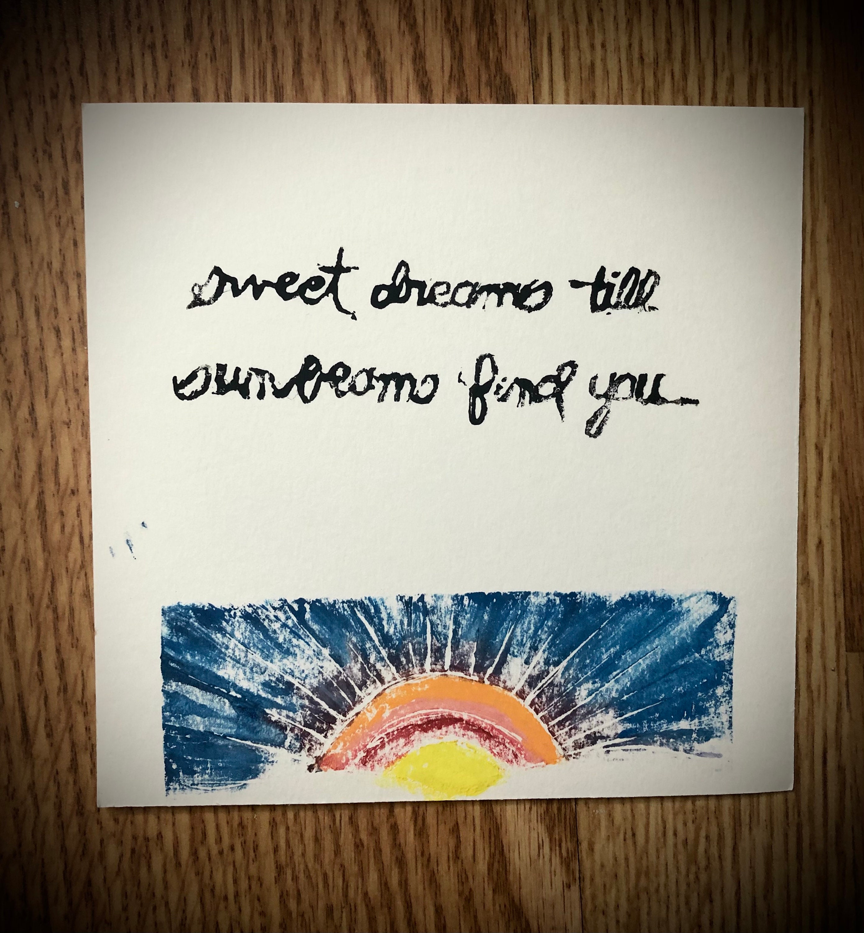 Sweet Dreams Till Sunbeams Find You - Etsy