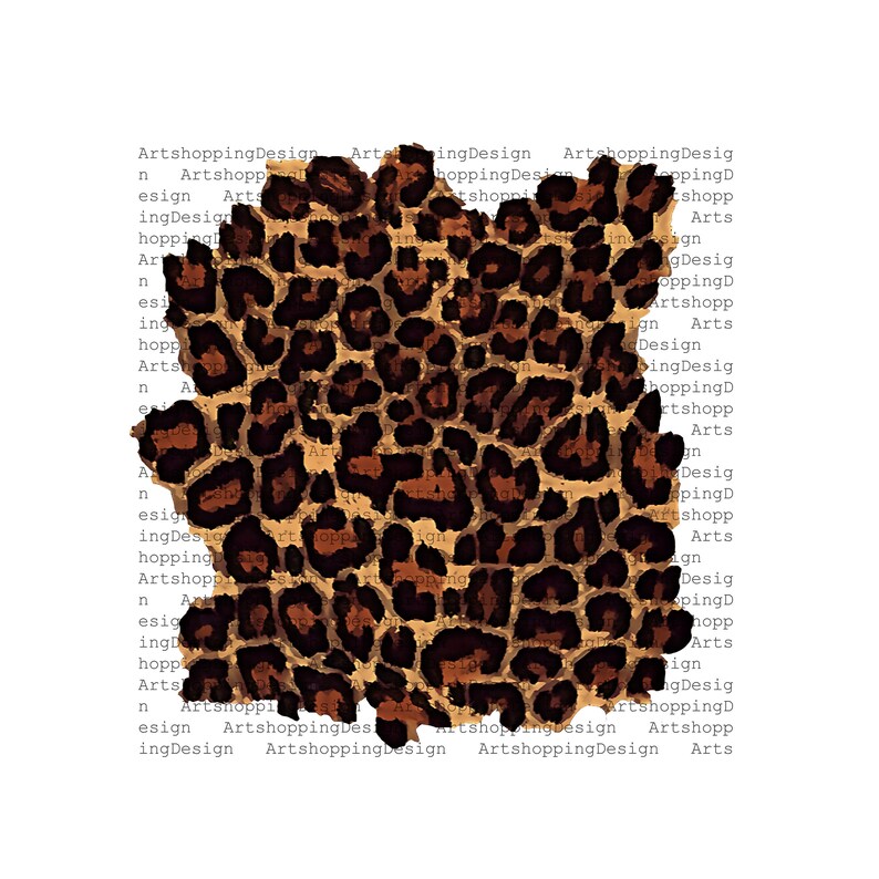 Background Leopard Pattern Sublimation Designs Downloads - Etsy