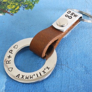 Keyrings for Men,gift for Him,custom Mens Gift,mens Keychain,your Own ...