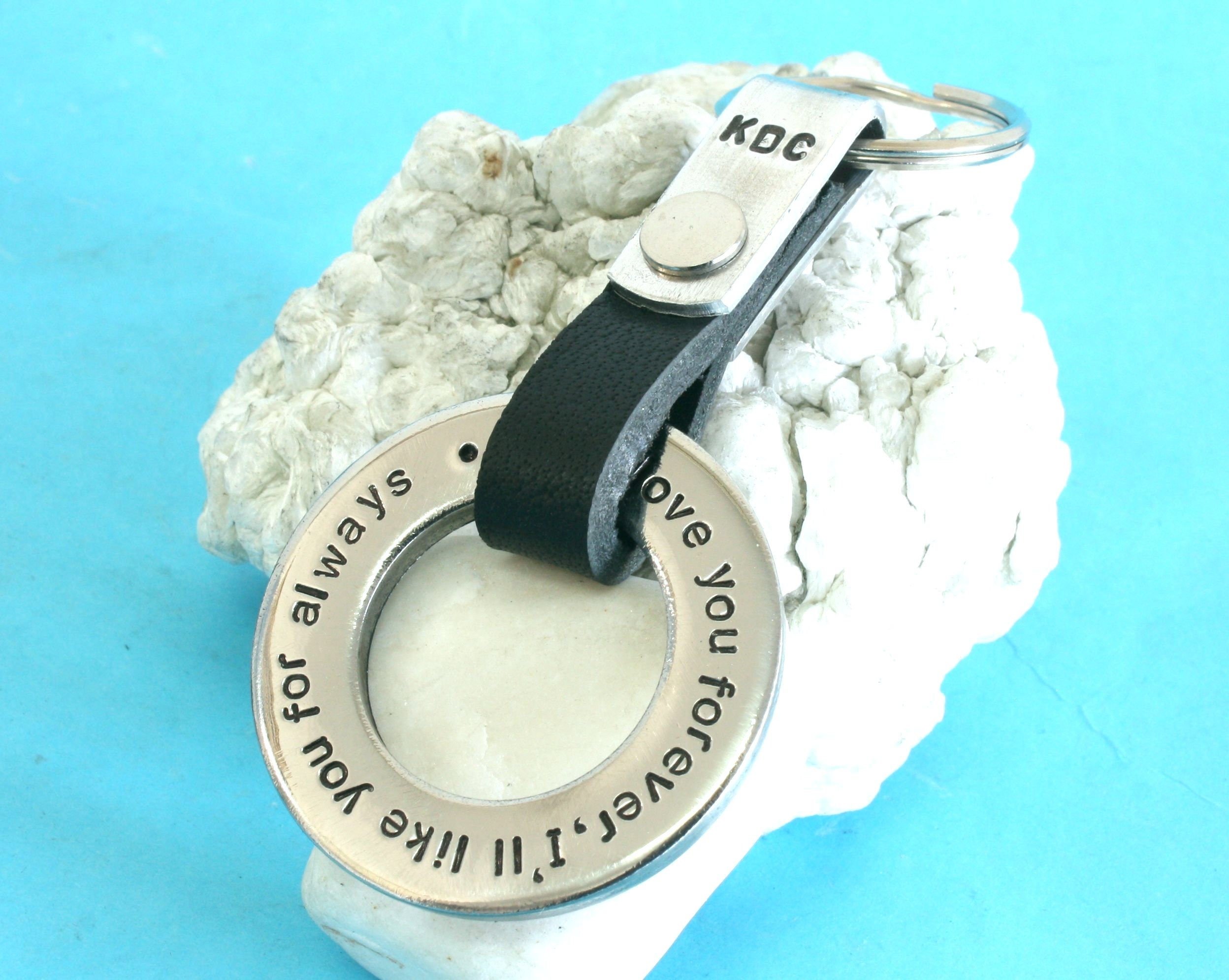 Keyrings for mengift for himCustom mens giftMens | Etsy