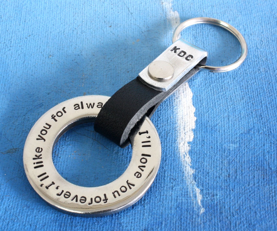 Keyrings for mengift for himCustom mens giftMens | Etsy