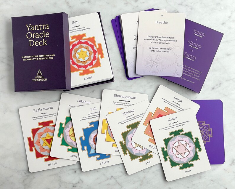 Yantra Oracle Deck - Etsy