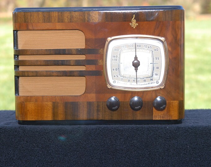 1936 Emerson Radio Model 106. Restored and Working. FREE Shipping ...