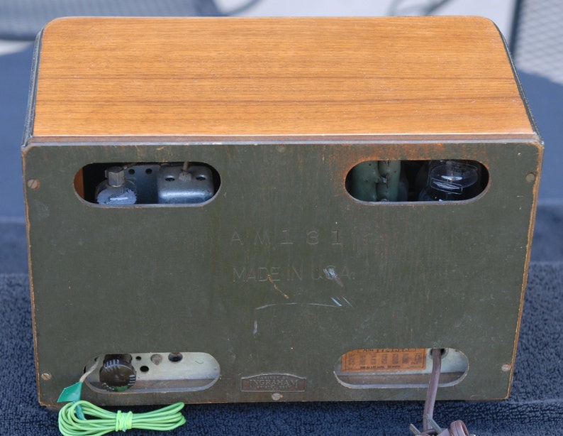 Vintage 1930s Antique Wood Emerson Vacuum Tube Radio Beautiful Wood and Restored - Etsy