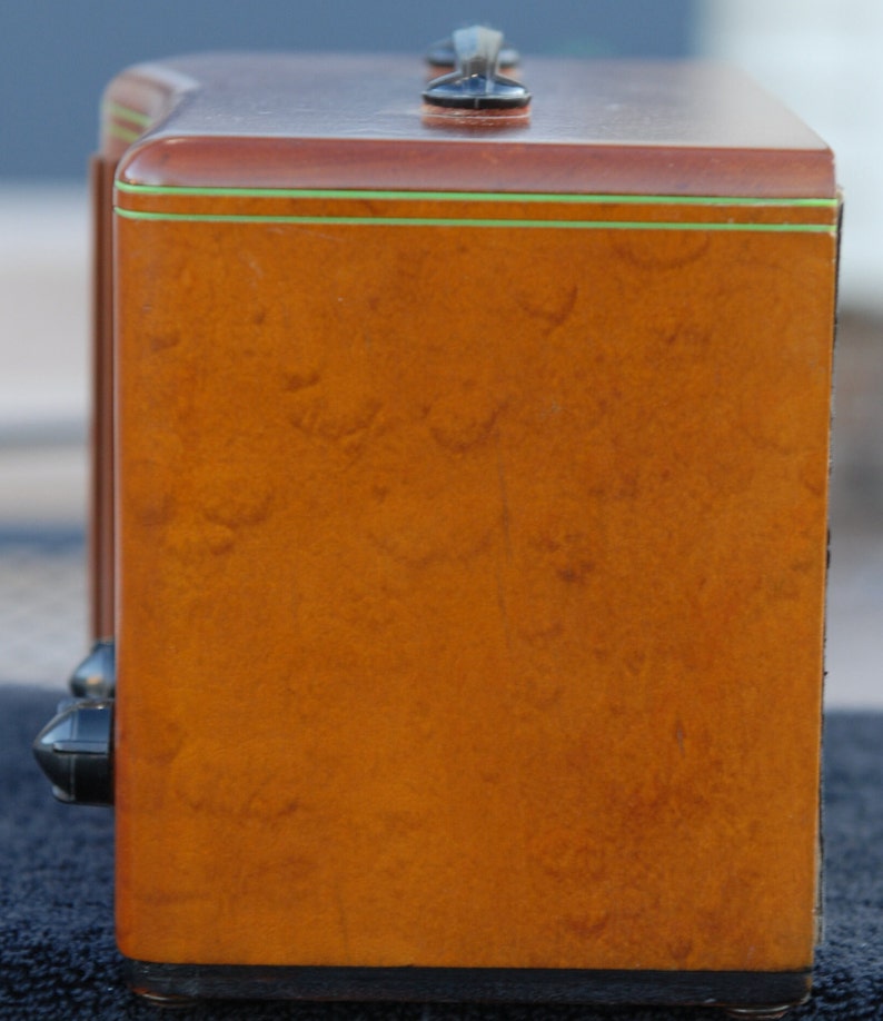 Vintage 1930s Antique Emerson Ingraham Wood Vacuum Tube Radio - Outstanding and Working - Etsy