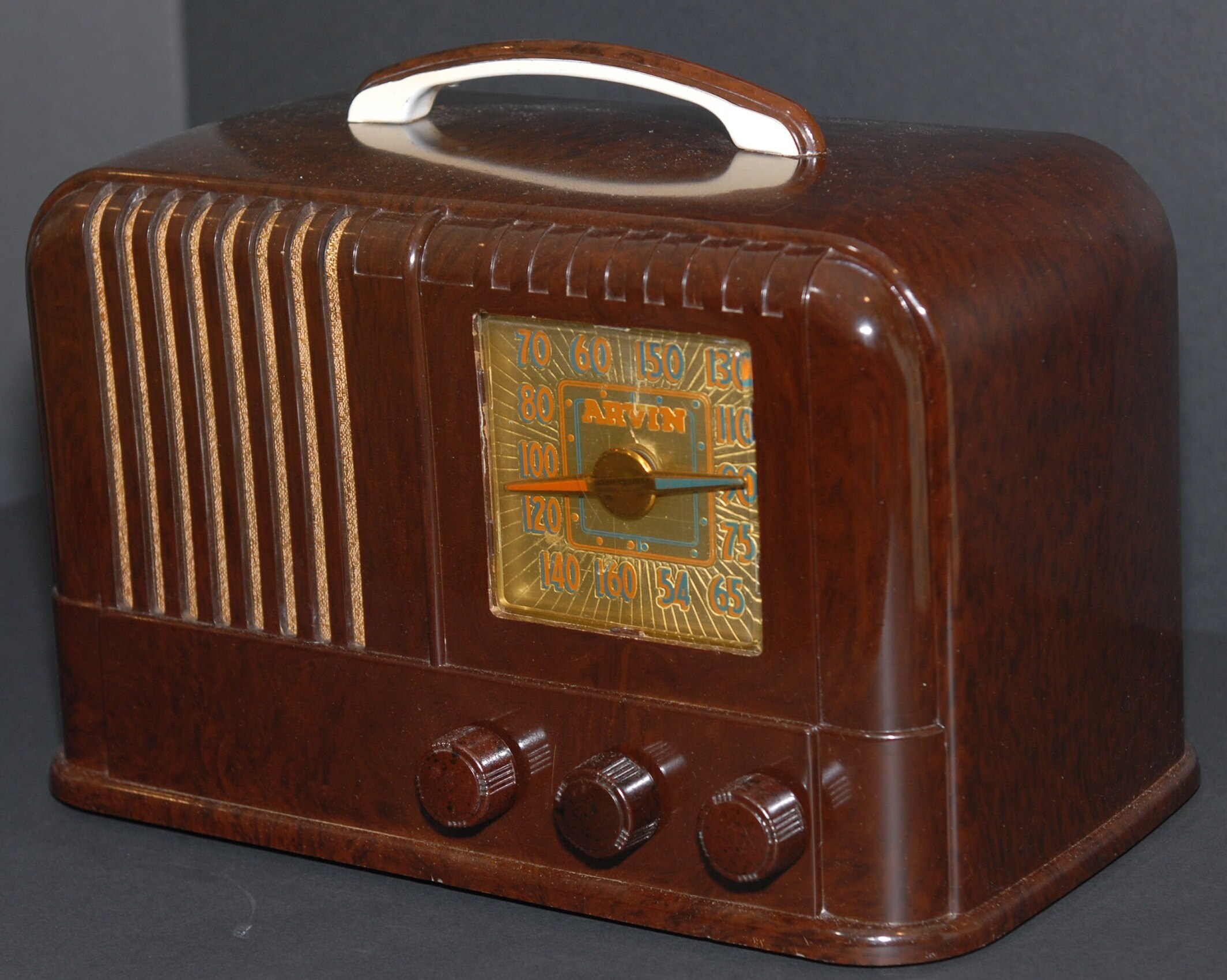 Vintage Art Deco 1940s Arvin Vacuum Tube Radio Glossy - Etsy