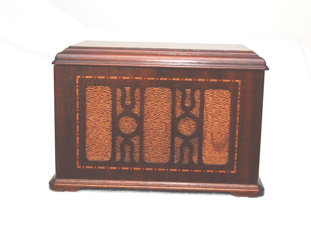 Vintage Deco 1930s Antique Atwater Kent "music Box" Vacuum Tube Radio ...