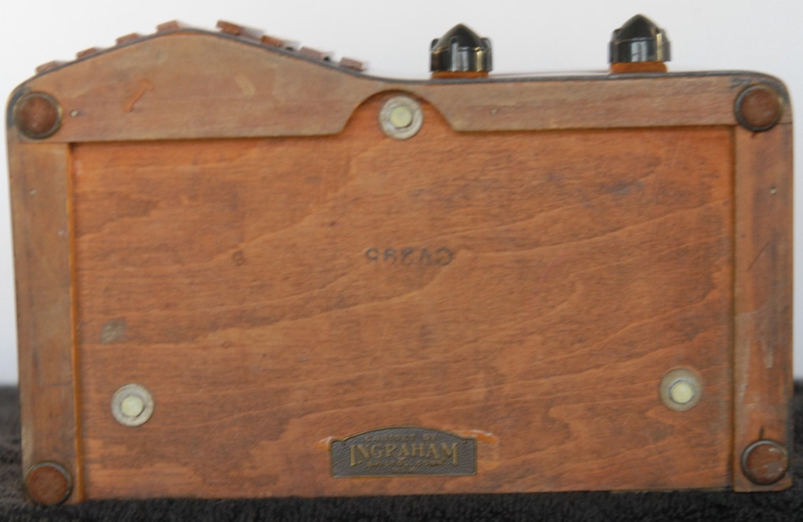 Vintage 1930s Antique Emerson Ingraham Wood Vacuum Tube Radio Outstanding and Working - Etsy
