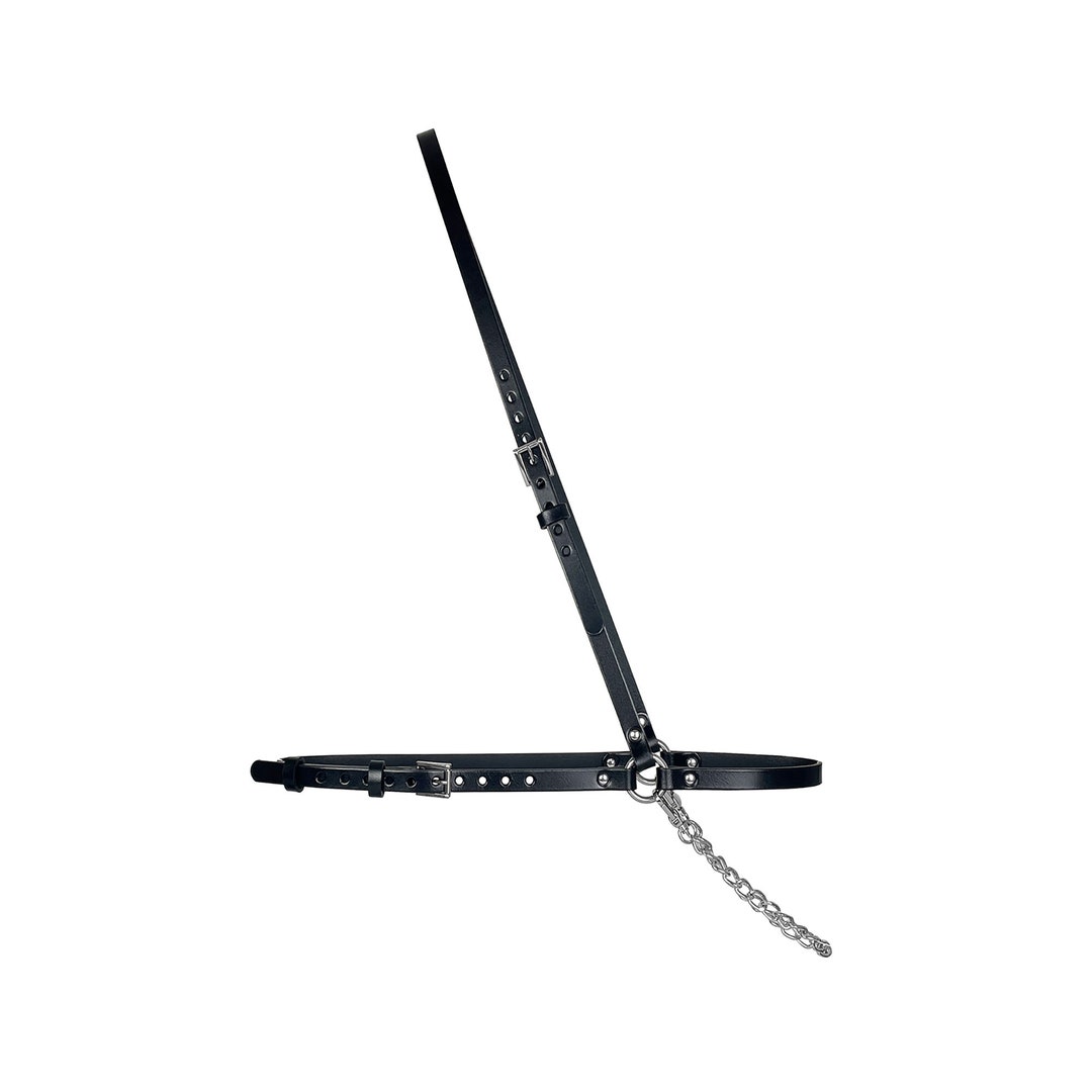 Shoulder Harness, Black Leather Body Fashion Harness, Plus Size Harness ...