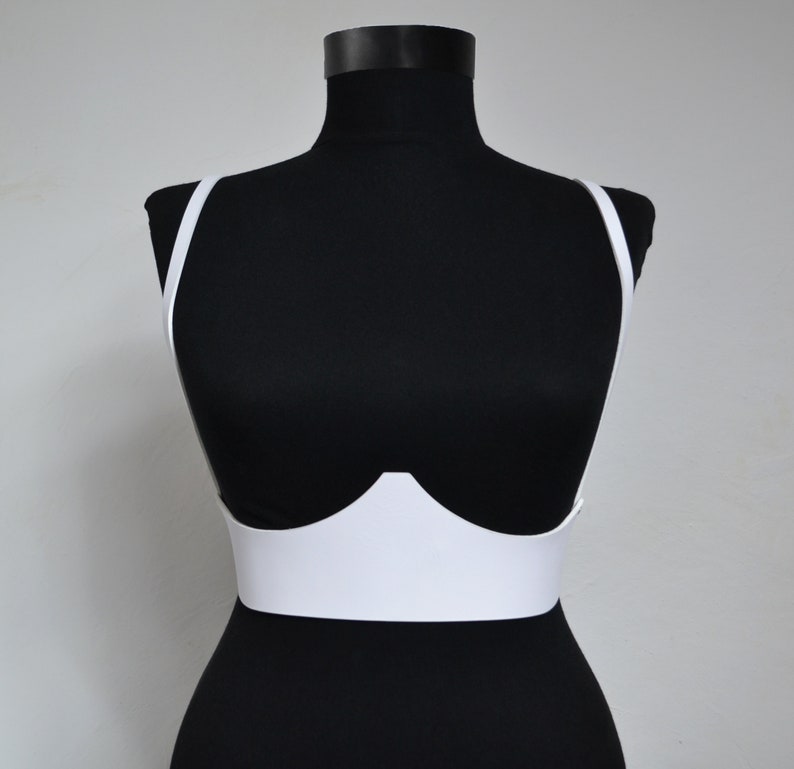 Leather Corset Tops Underbust Leather Bra Underbust Leather - Etsy
