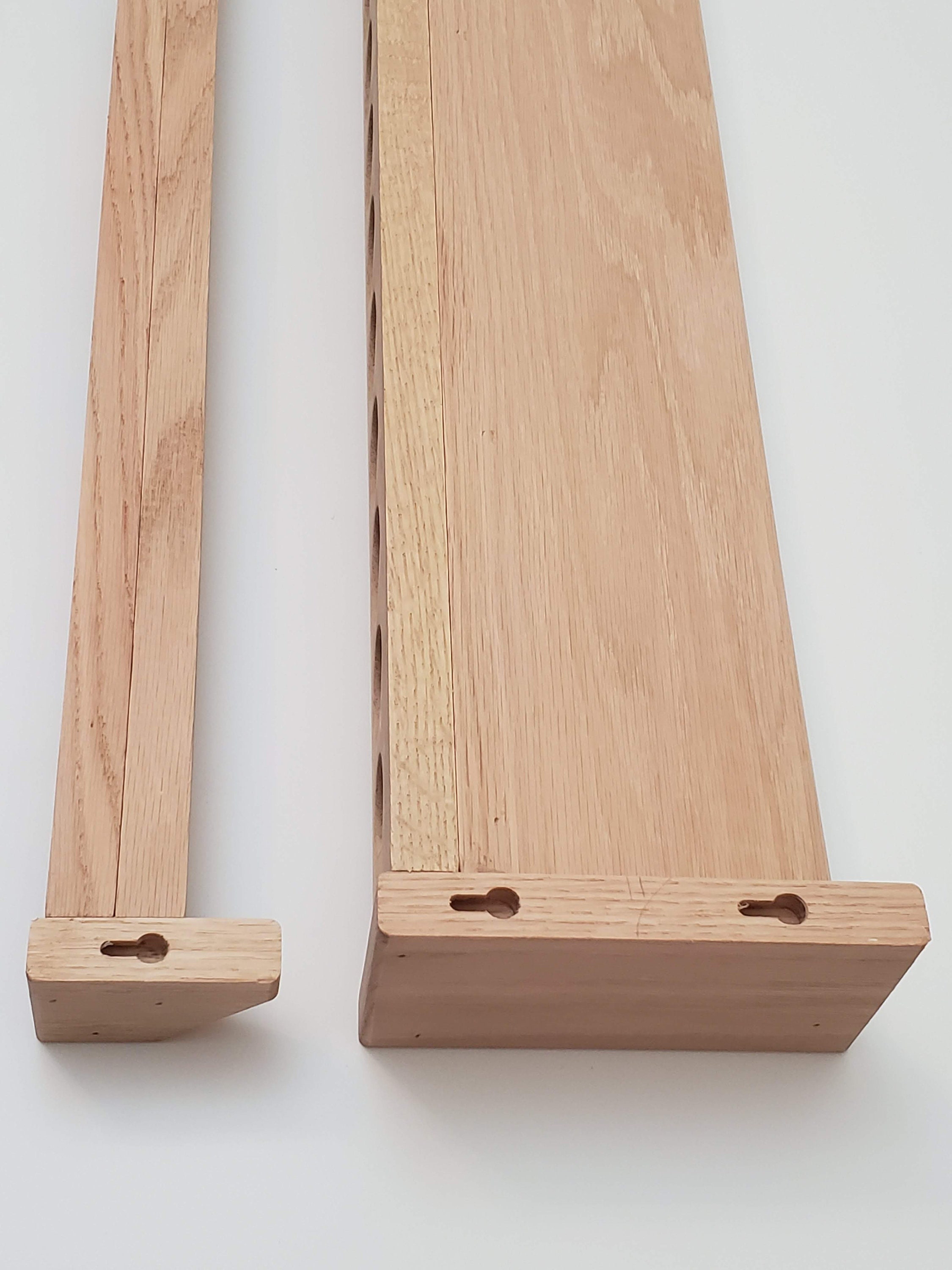 Wall Mount Rod Rack Fishing Pole Holder Large Tackle | Etsy